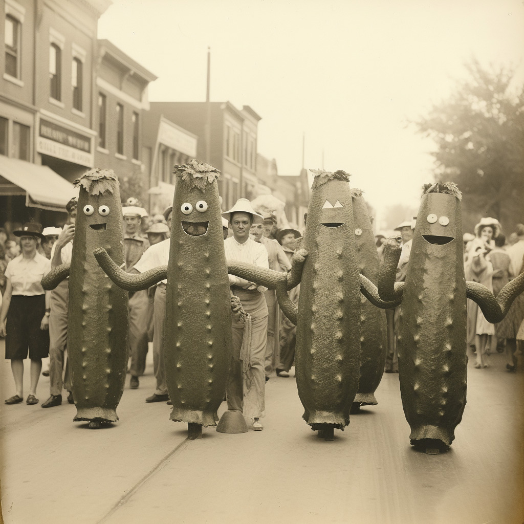 The Rise and Fall of the Great Pickle Parade - Fake History AI